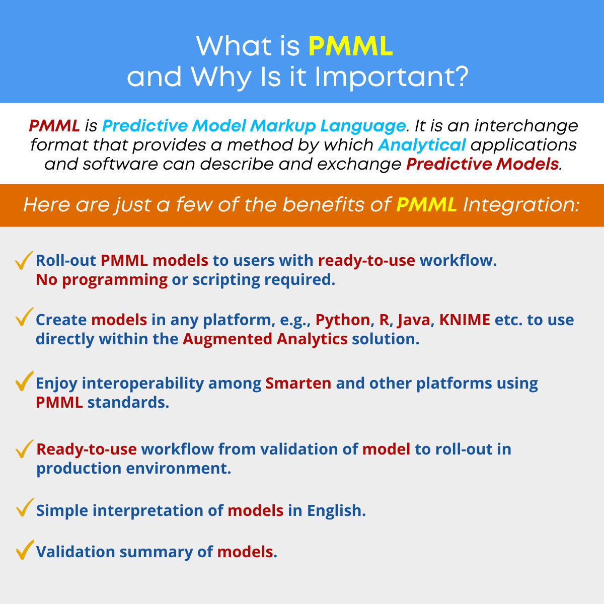 Incorporate PMML Integration Within Augmented Analytics to Easily ...